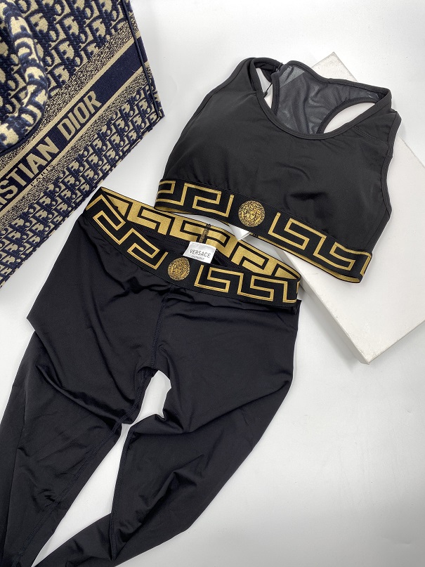 Versace Women Yoga Set Fitness Sports Suits - Buy Product on HiRoiD